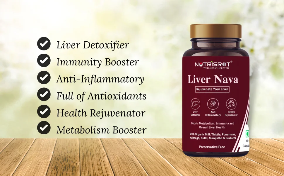 Liver Nava - Liver Detox & Digestion Support Supplement | NUTRISROT̖